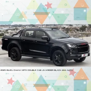 Isuzu D-Max 1.9TD Double Cab LS X-Rider Black 4x4 Auto (2025)